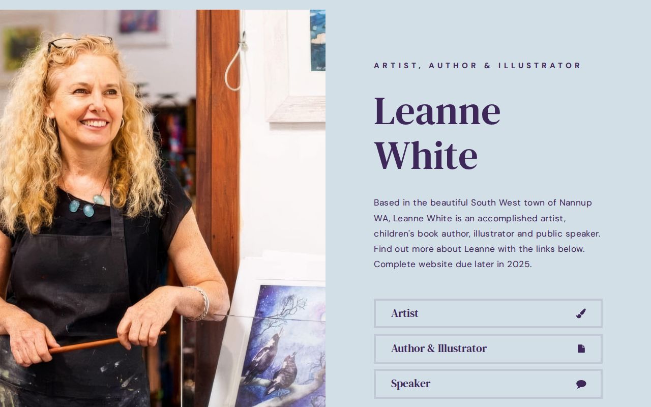 Leanne White - Artist, Children's Book Author, Illustrator, Speaker ...